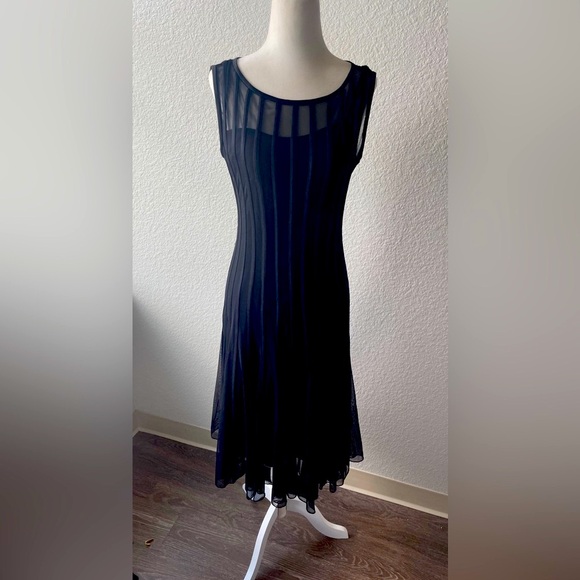 Xscape | Dresses | Xscape Vintage Classic Black Dress Formal And Semi ...